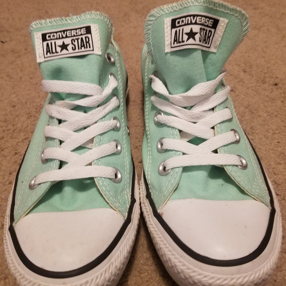 Mint Green Converse - Gem